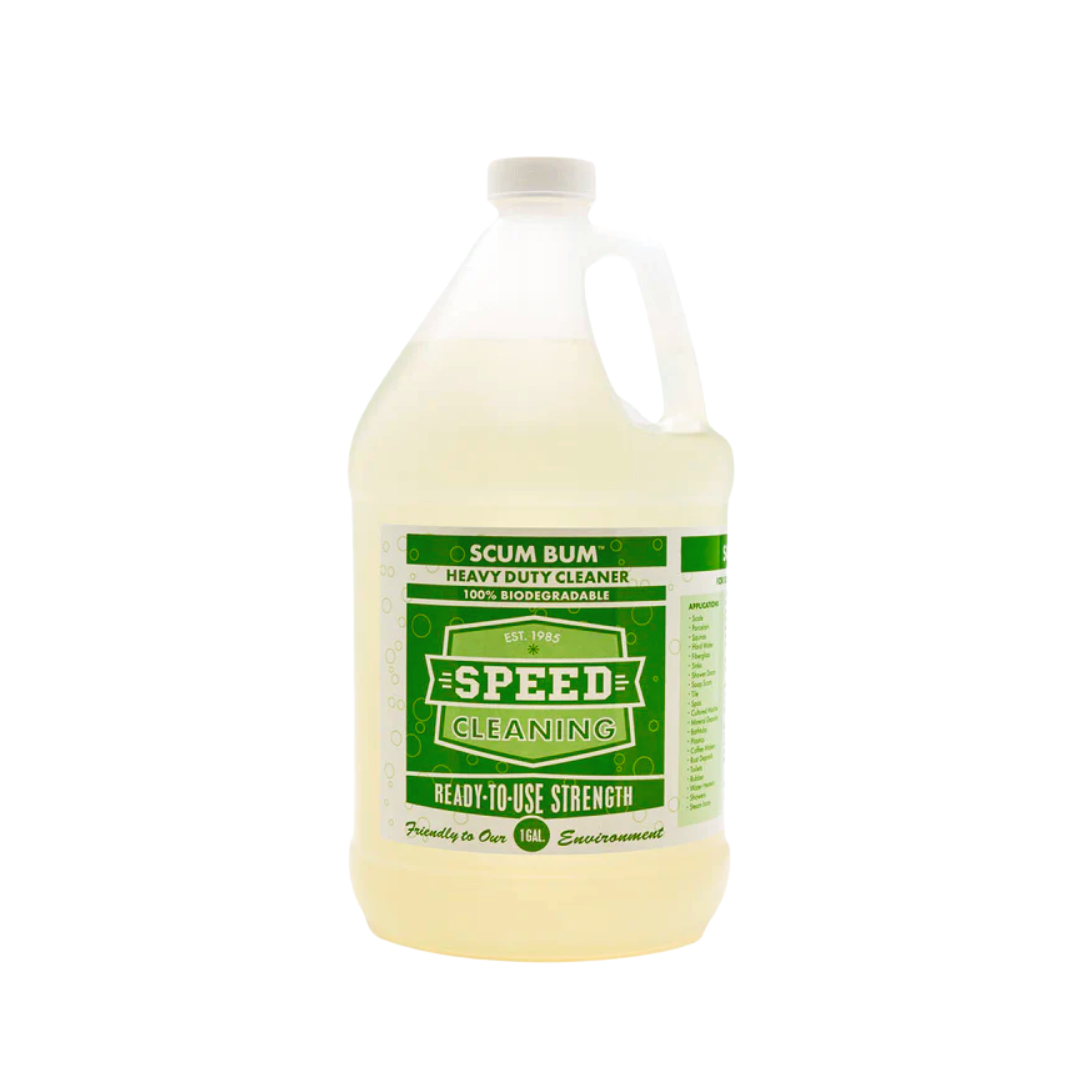 Speed Cleaning™ Scum Bum – 1 Gallon, Soap Scum Remover – MiK Cleaning ...